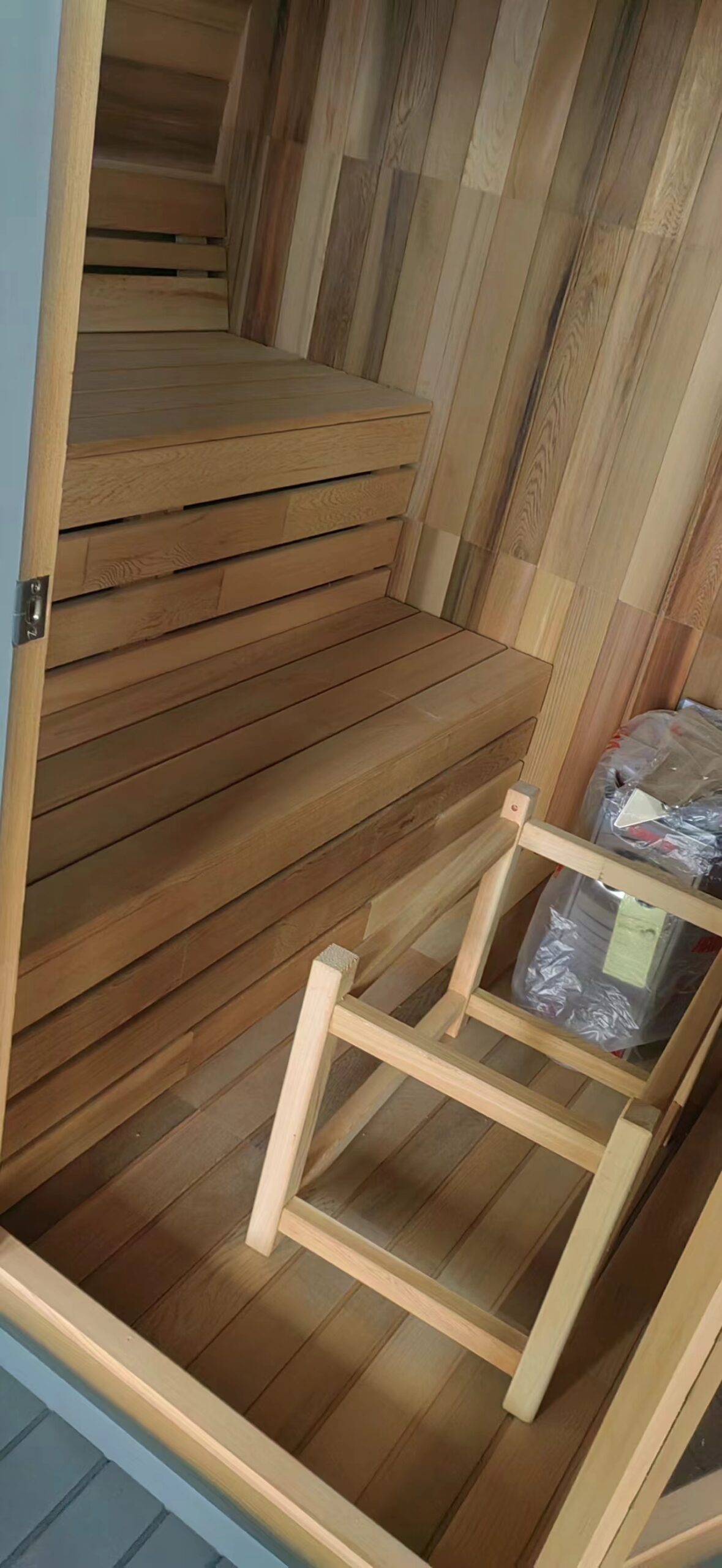 Outdoor Wood Fire Traditional Wet Dry Sauna 4 Person Small Sauna Wooden ...